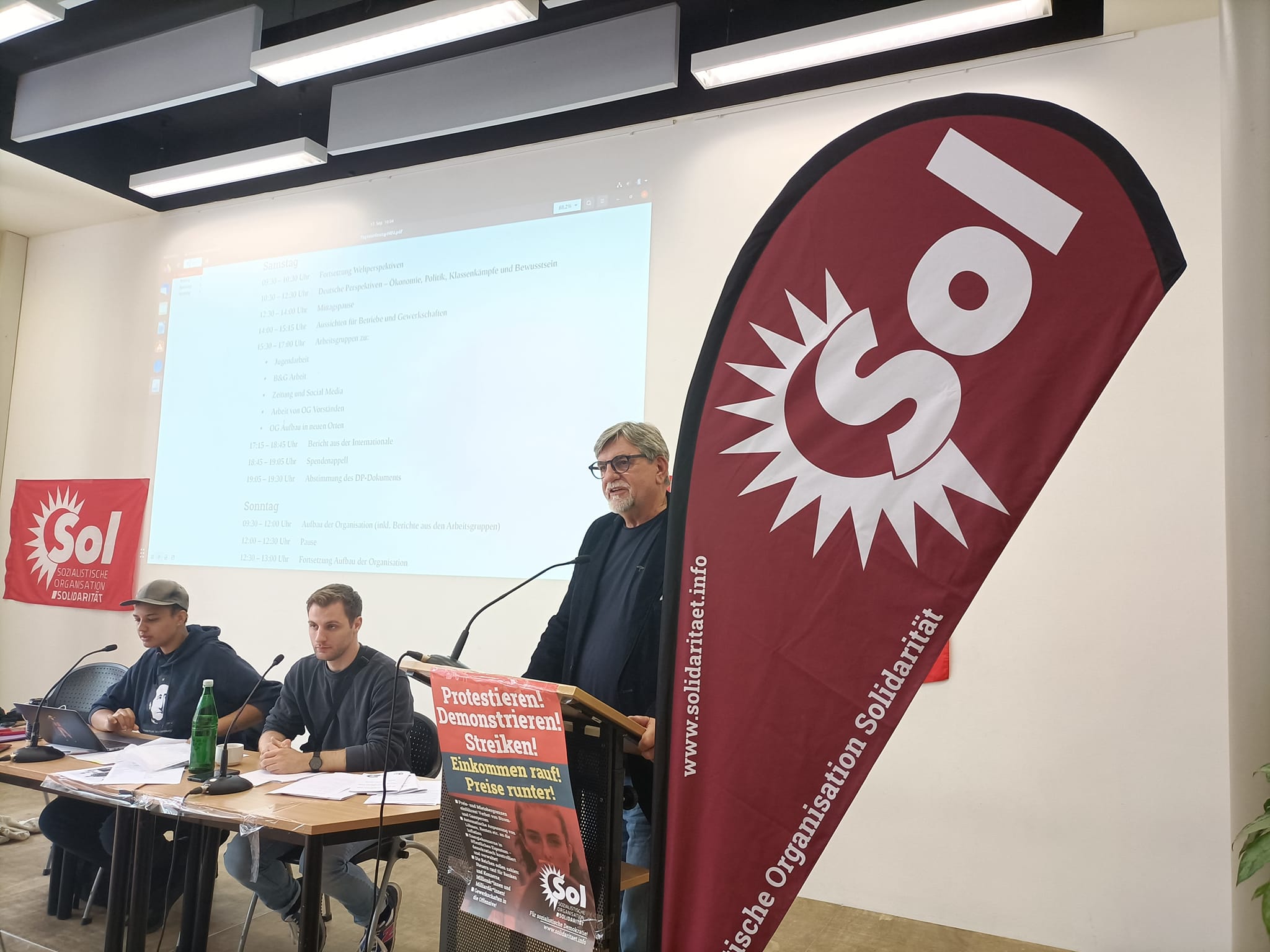 Socialist Organisation Solidarity (CWI in Germany) holds enthusiastic ...