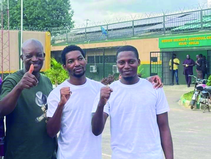 NIGERIA | Freedom At Last! Michael Lenin, Mosiu Sodiq and Eleojo ...